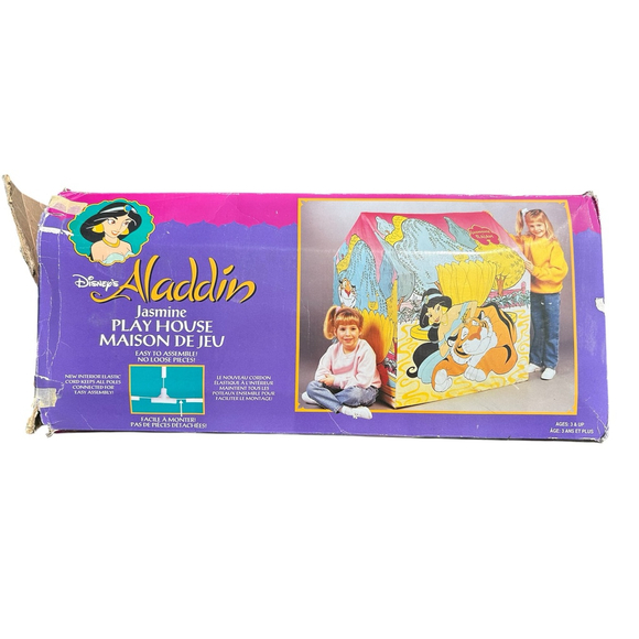 Disney | Toys | Vintage 9s Disneys Aladdin Playhouse Indoor Tent ...
